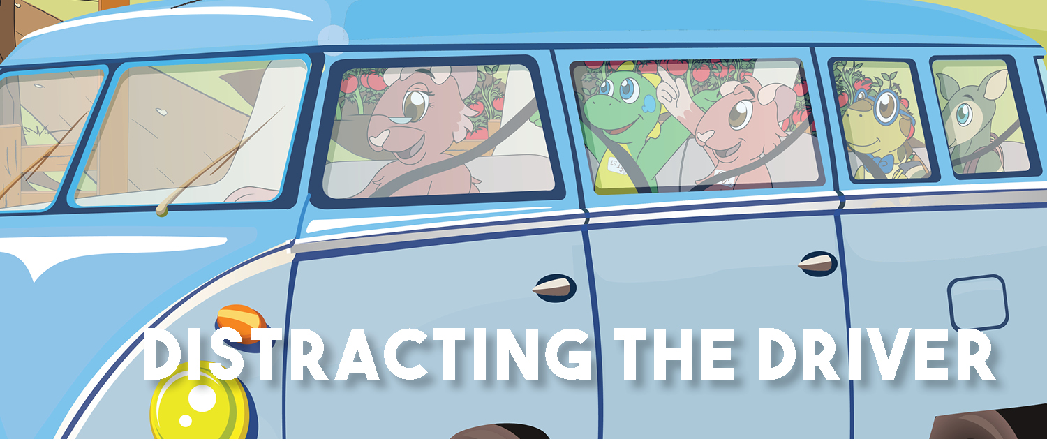 Distracting the Driver - Lil' Iguana