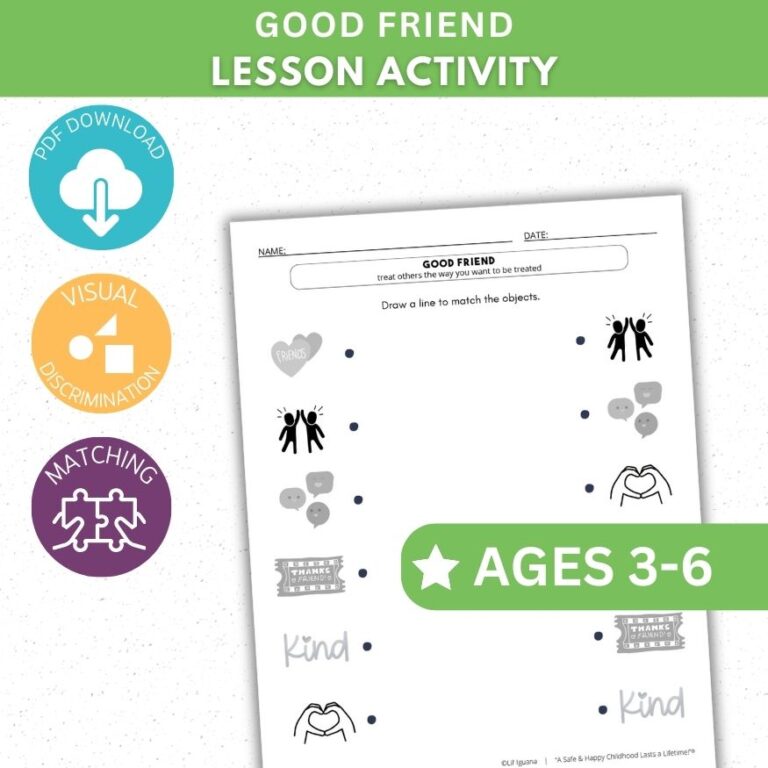 Kindness for Kids - Good Friend Lesson