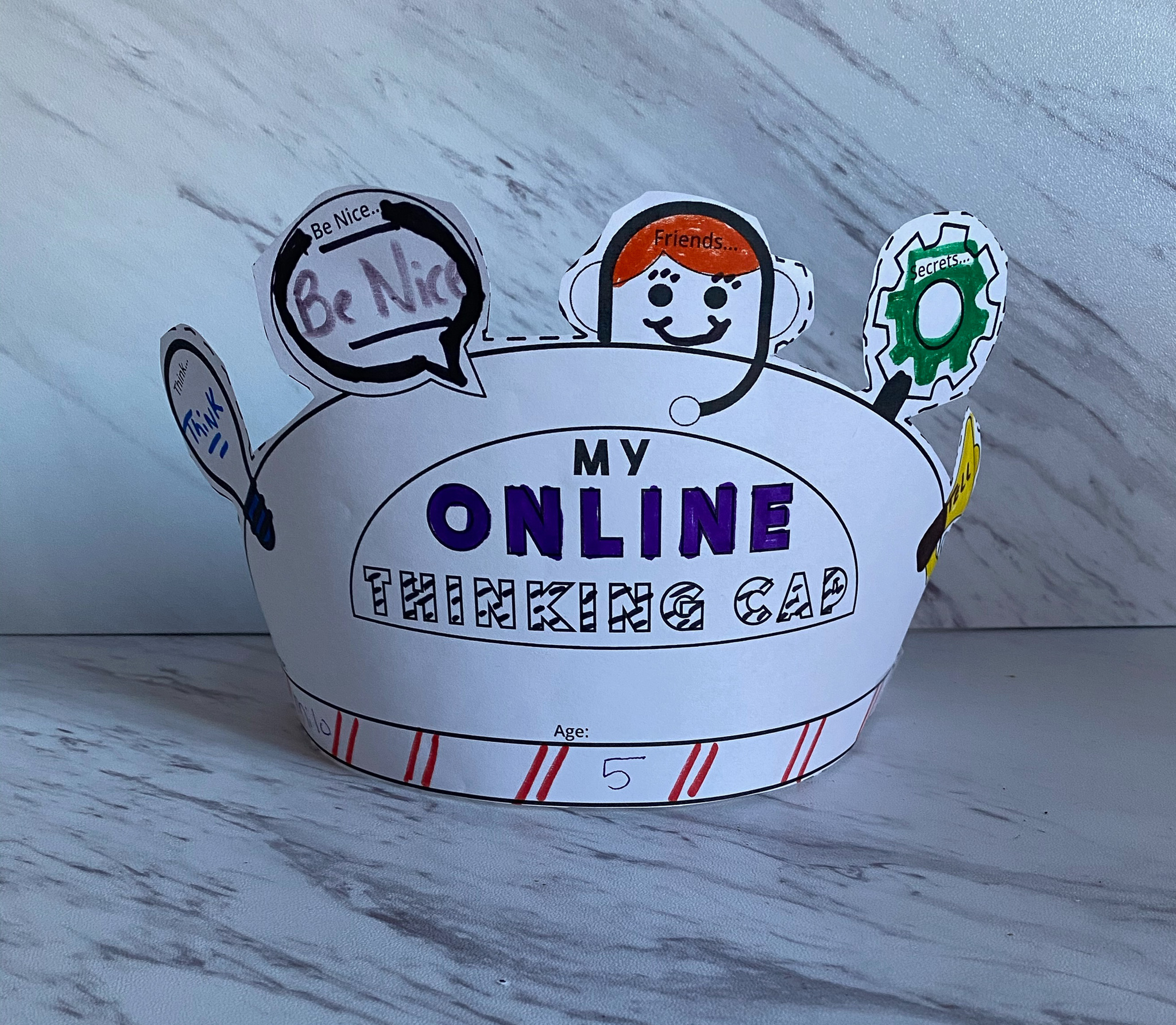 My Online Thinking Cap - Lil' Iguana