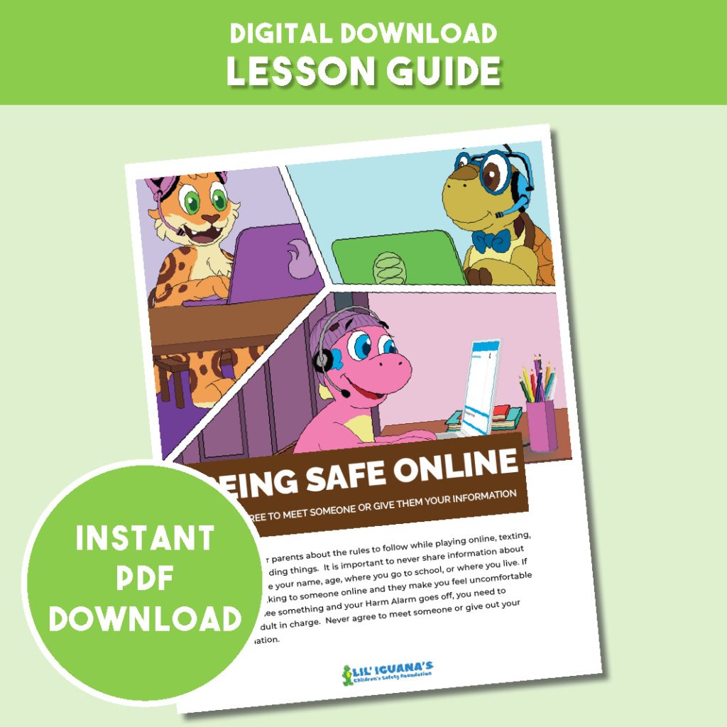 Being Safe Online – Lesson Guide