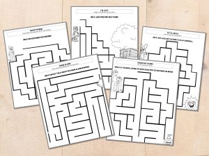 Maze Activity – Digital Bundle - Lil' Iguana