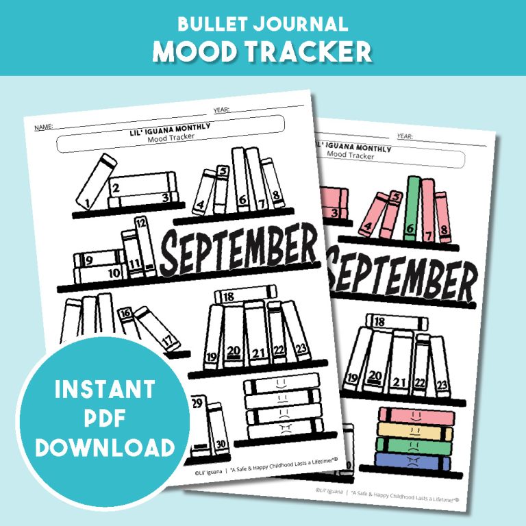 Mood Trackers - Lil' Iguana