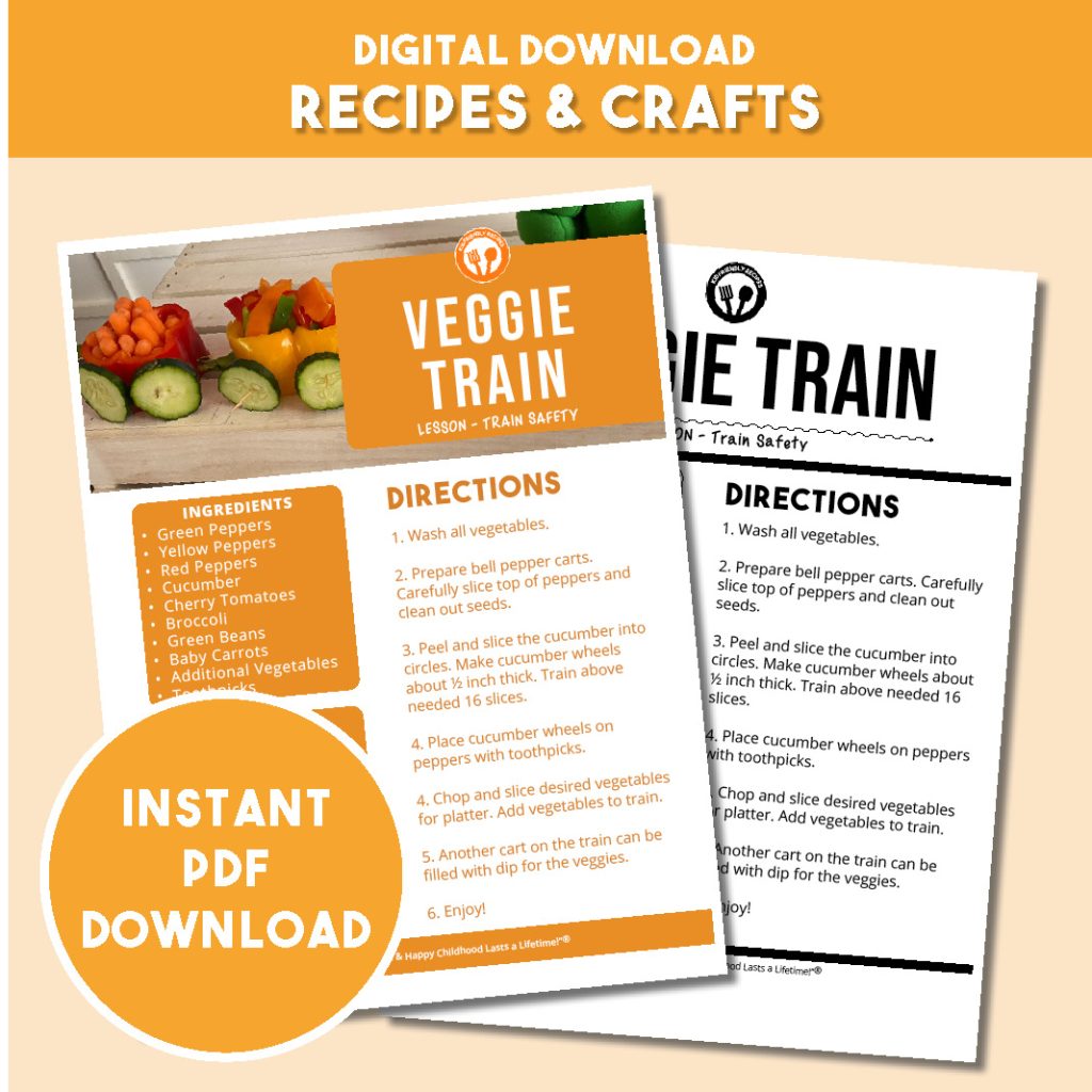 Veggie Train Snack - Lil' Iguana