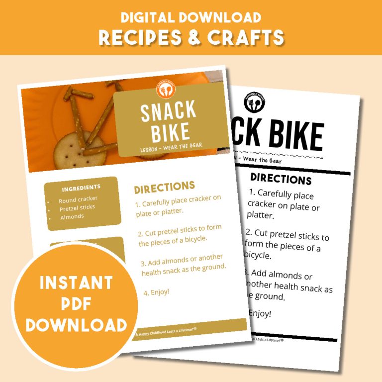 Wear the Gear – Bike Snack - Lil' Iguana