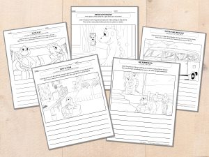 Write a Story Lesson Digital Bundle for Kids