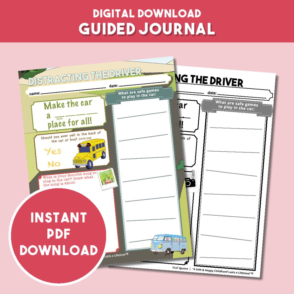 Distracting the Driver – Activity Box – Lil' Iguana