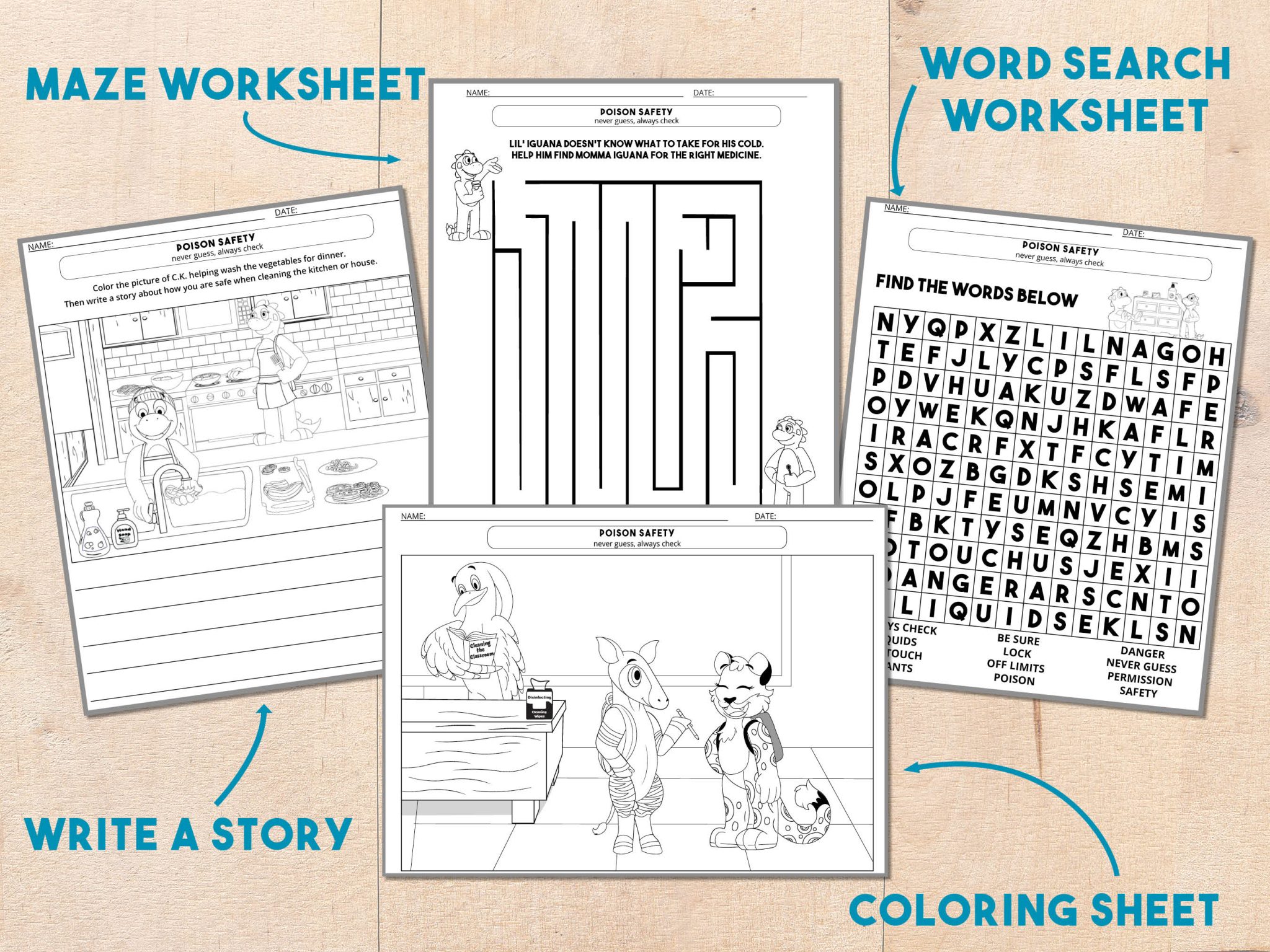 Poison Safety – Digital Bundle