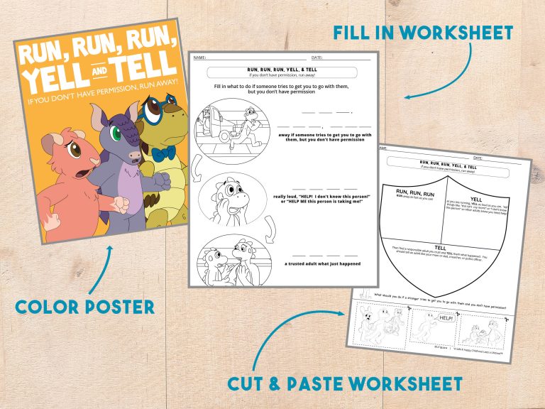 Run, Run, Run, Yell & Tell – Digital Bundle