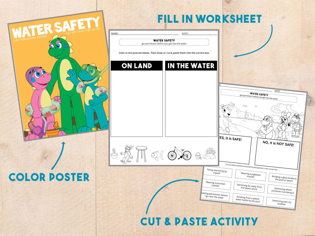 Water Safety Digital Bundle for Kids