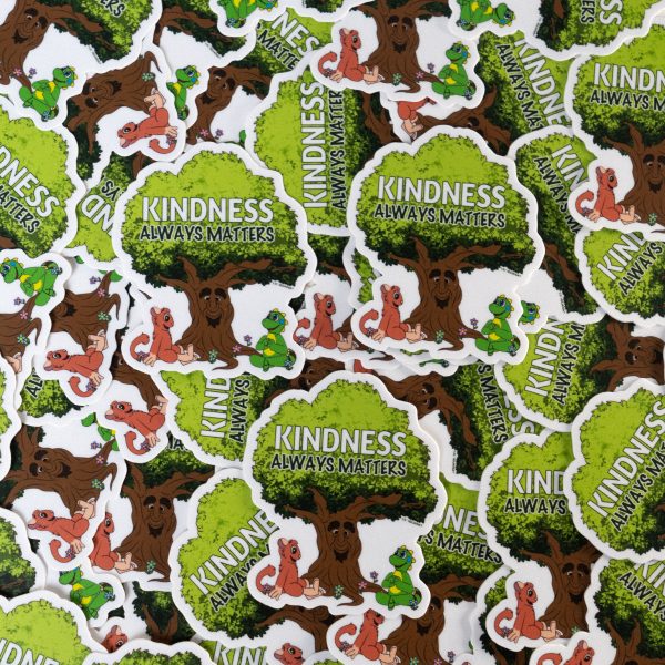 Kindness Matters: Sticker - Lil' Iguana