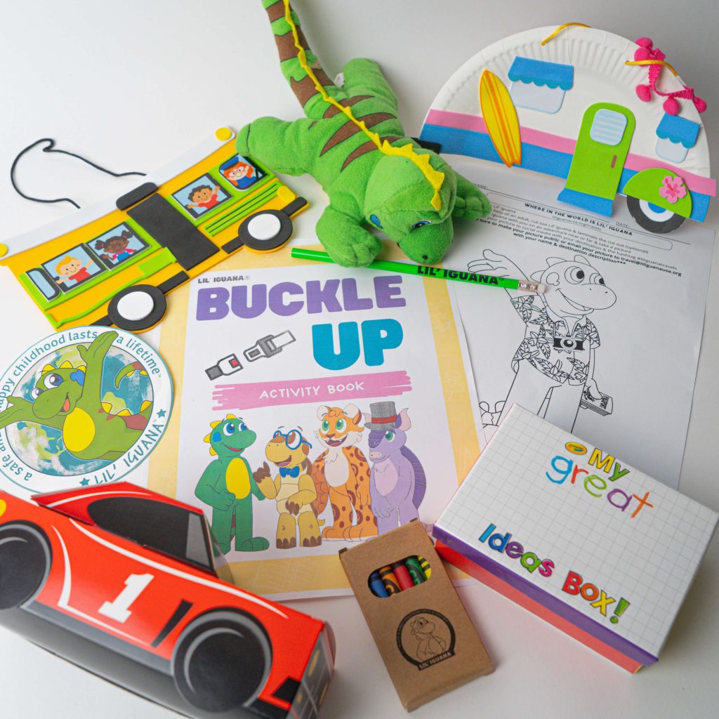 Buckle Up: Activity Box - Lil' Iguana
