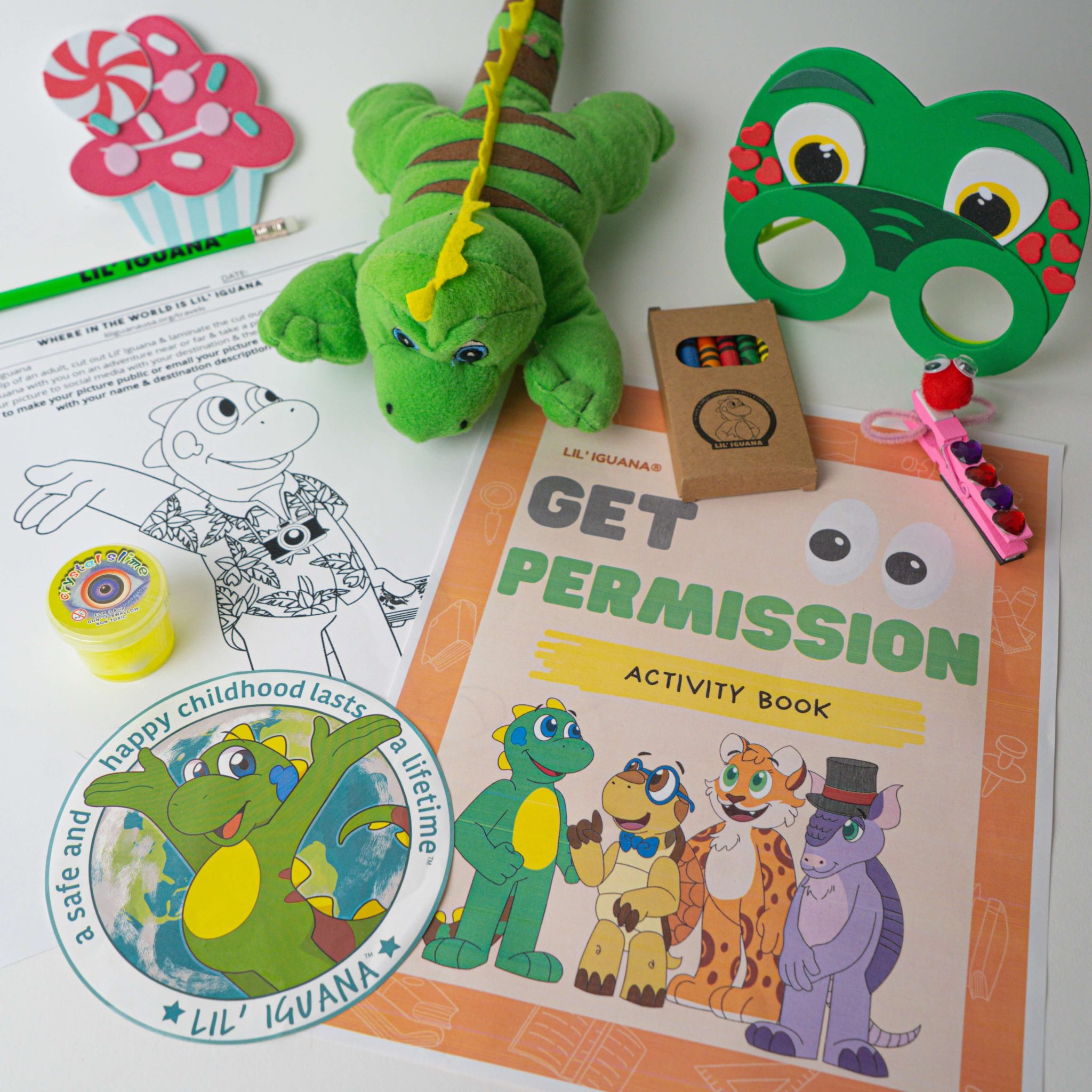 Activity Boxes - Lil' Iguana