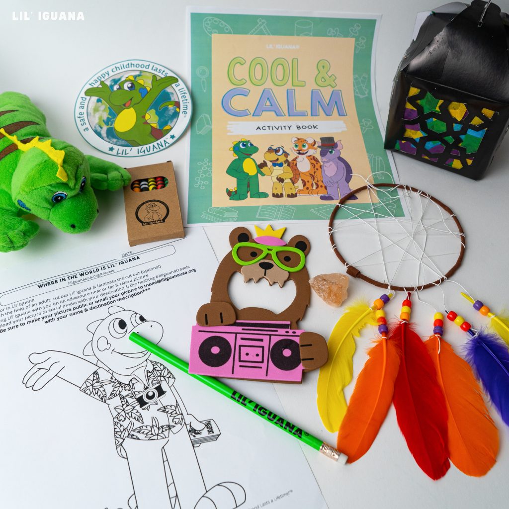 Cool & Calm: Activity Box - Lil' Iguana