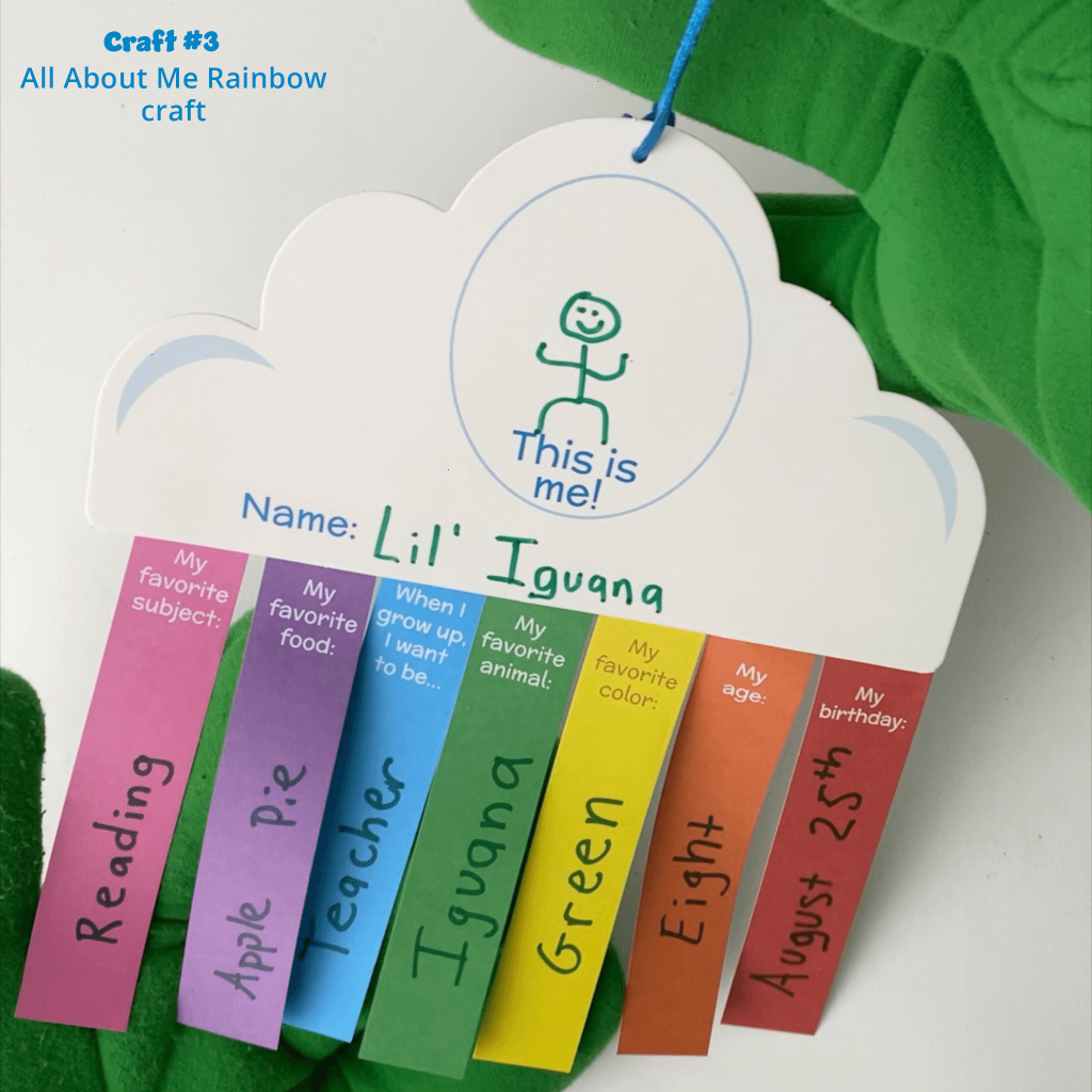 Respect & Self Worth: Activity Box - Lil' Iguana