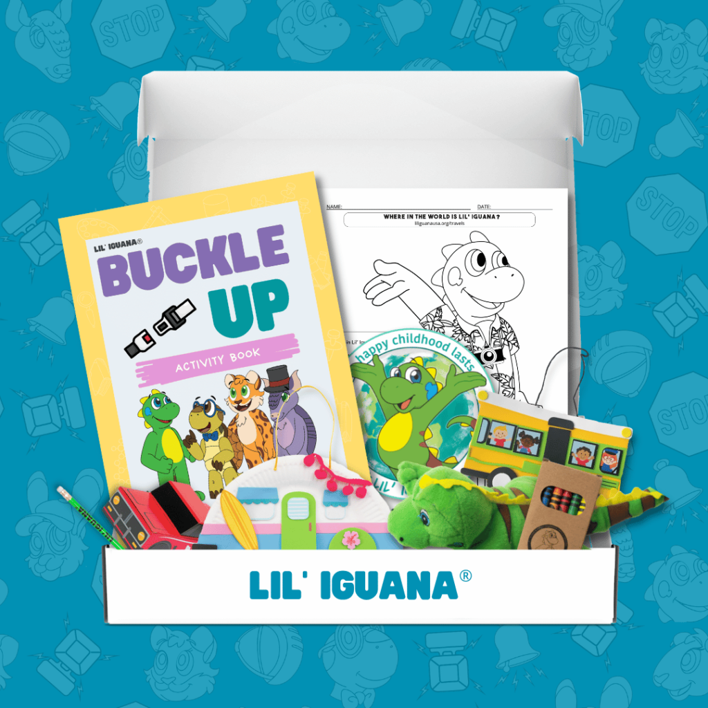 Buckle Up: Activity Box - Lil' Iguana