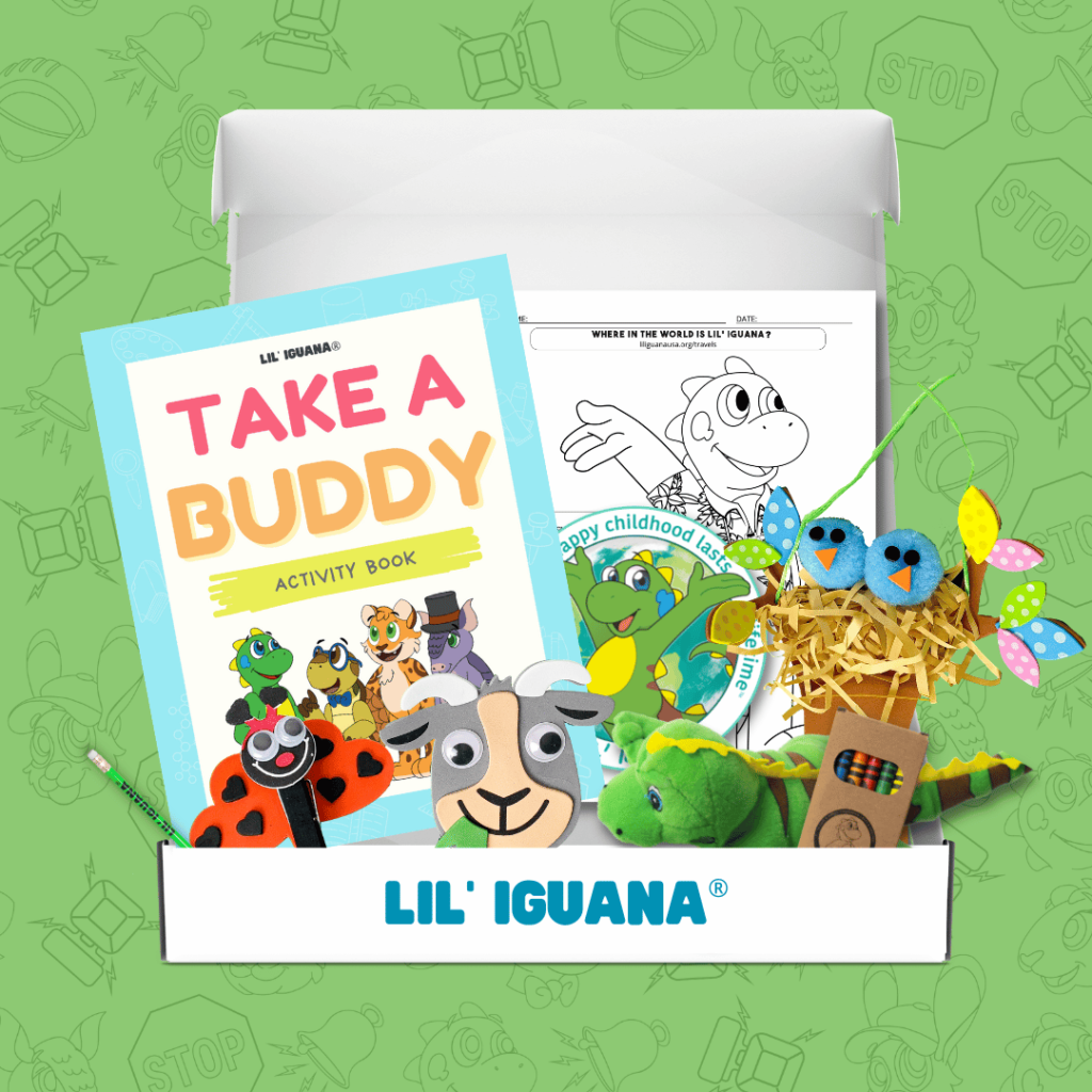 Take a Buddy: Activity Box - Lil' Iguana