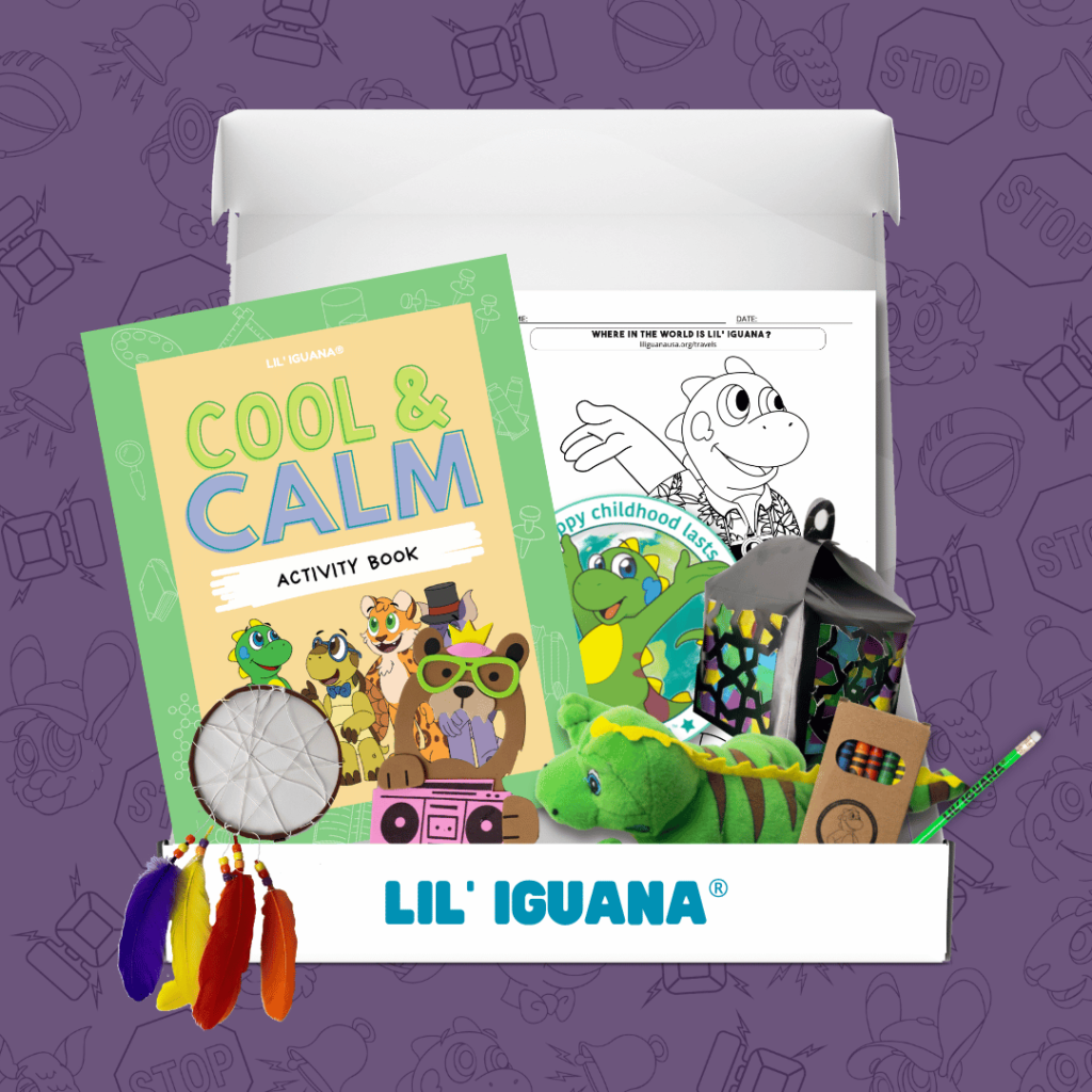 Cool & Calm: Activity Box - Lil' Iguana