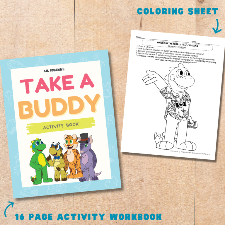 Take a Buddy: Activity Box - Lil' Iguana