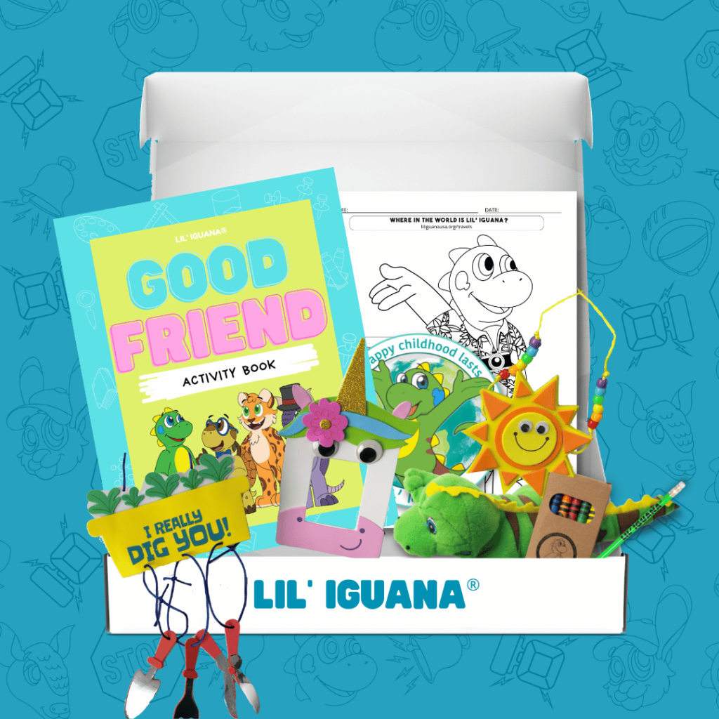 Good Friend: Activity Box - Lil' Iguana