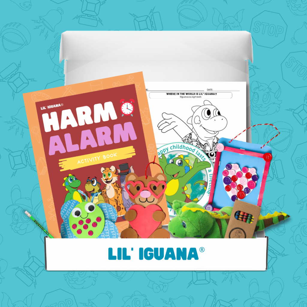 Harm Alarm: Activity Box - Lil' Iguana