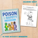 Poison Safety: Activity Box - Lil' Iguana