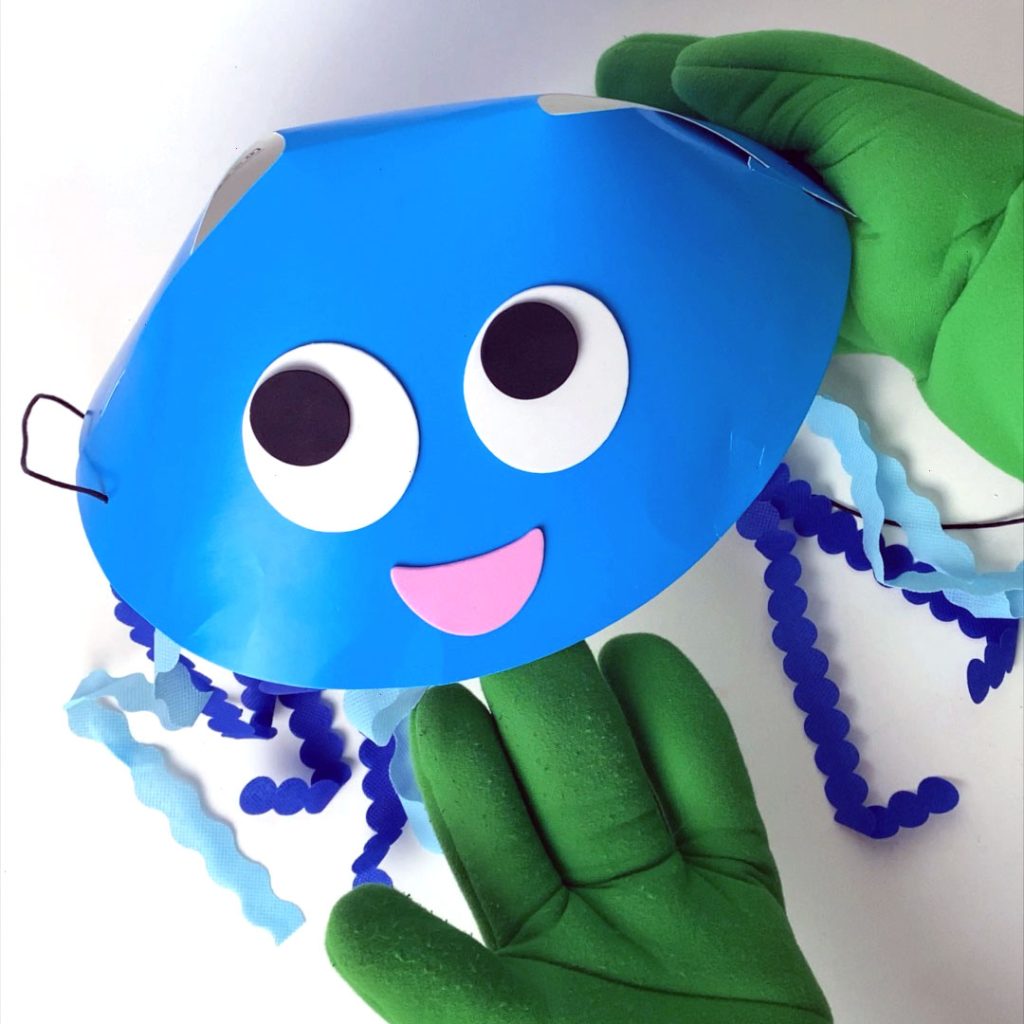 Jellyfish Hat Craft - Lil' Iguana