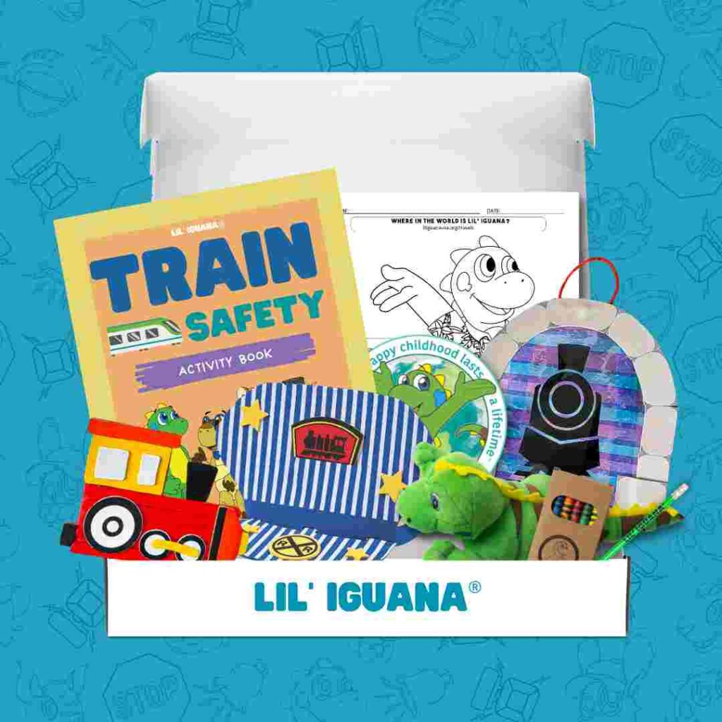 Lesson Activity Boxes - Lil' Iguana