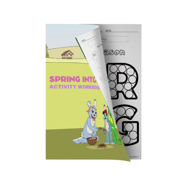 Free Spring Activity Workbook - Lil' Iguana