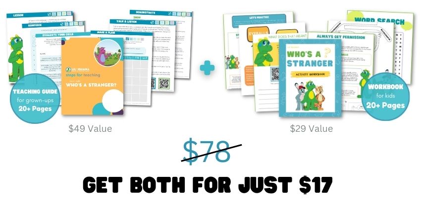 Stranger Danger Teaching Bundle - Lil' Iguana