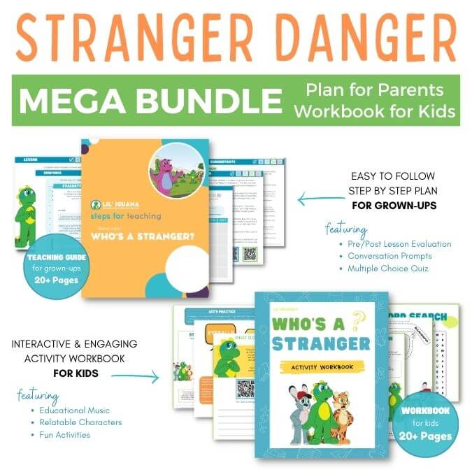 Stranger Danger Teaching Bundle - Lil' Iguana