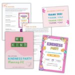 Kindness Party Planning Kit - Lil' Iguana