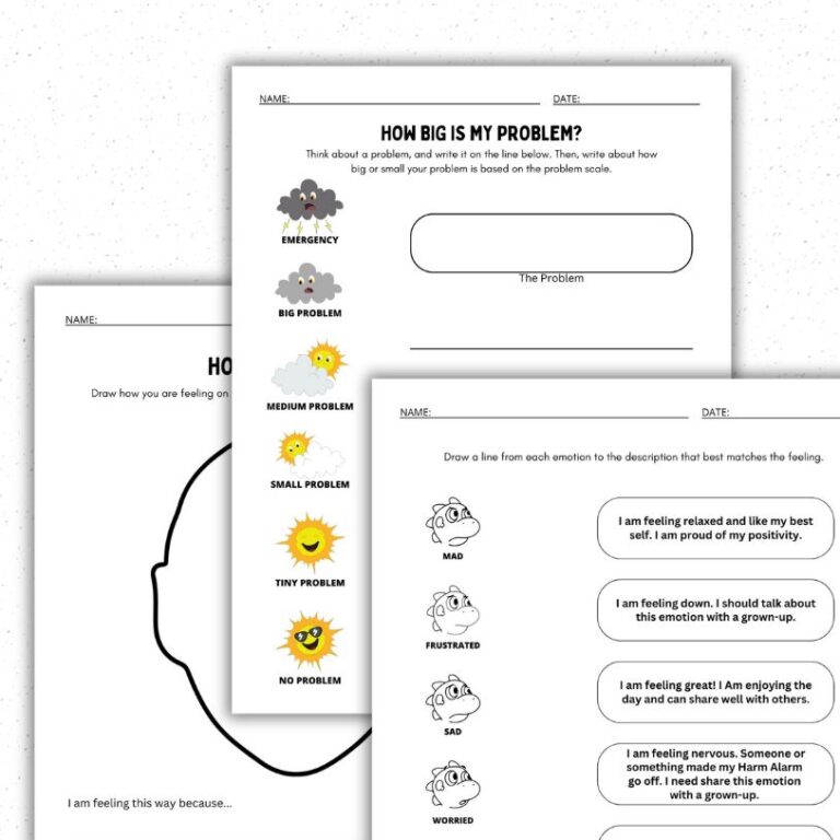 How Am I Feeling – Emotional Intelligence Printable Toolkit